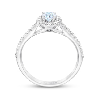 Previously Owned THE LEO First Light Diamond Engagement Ring 1-1/4 ct ...