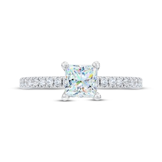 Previously Owned THE LEO First Light Diamond Engagement Ring 1-1/5 ct ...