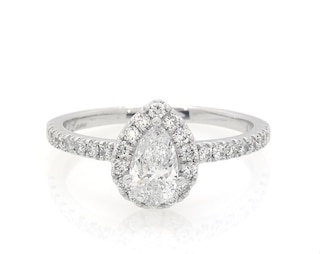 Previously Owned Neil Lane Pear-Shaped Diamond Engagement Ring 1-1/4 ct ...