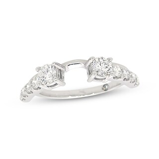Previously Owned THE LEO Diamond Enhancer Ring 3/4 ct tw Round-cut 14K ...