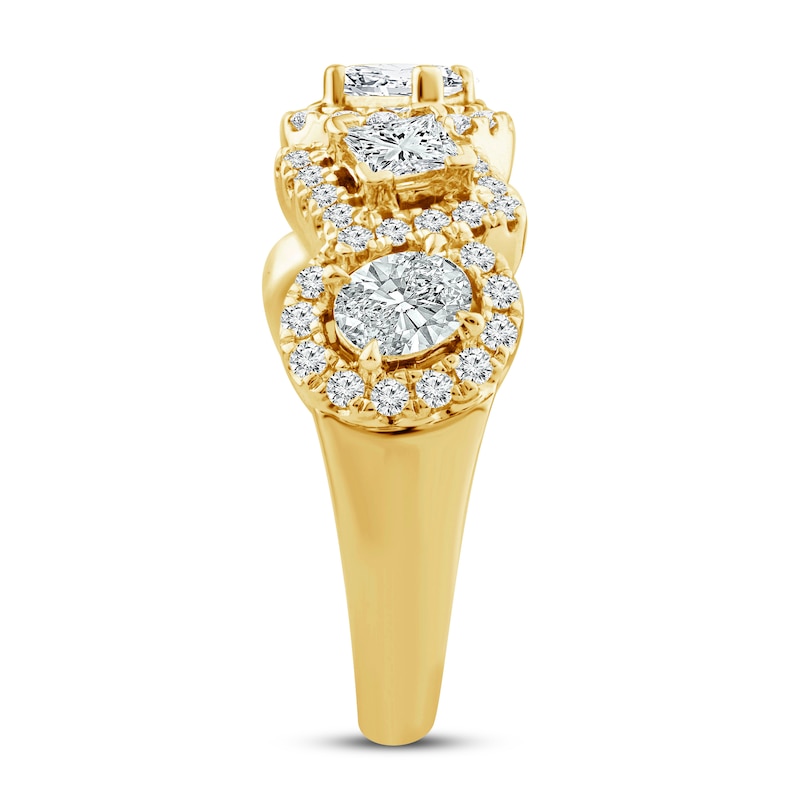 Previously Owned Diamond Ring 1-3/4 ct tw 10K Yellow Gold Size 7 | Kay