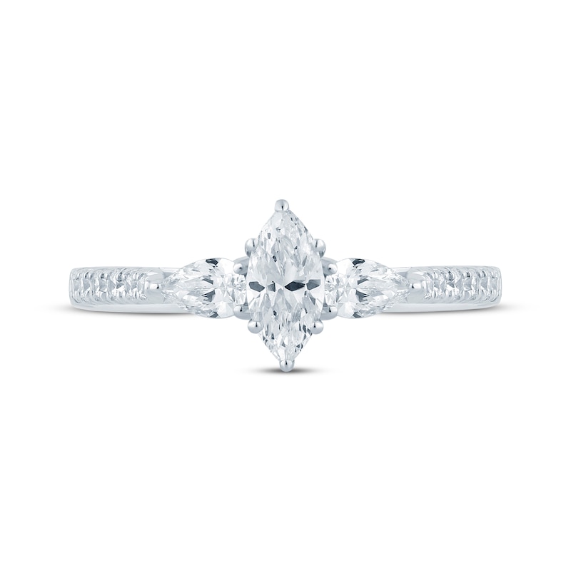 Previously Owned Marquise-Cut, Pear-Shaped & Round-Cut Diamond ...