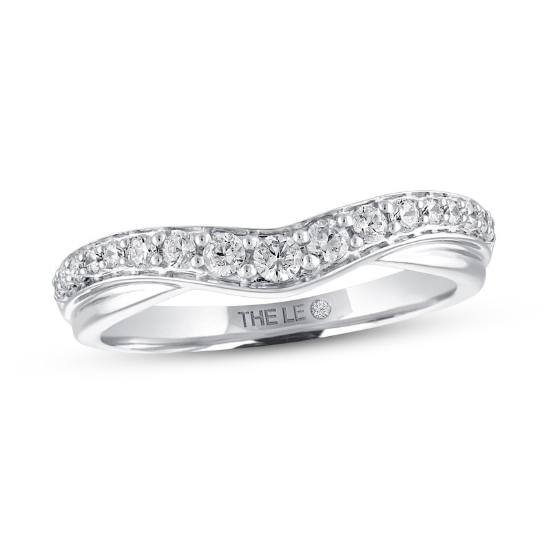 Previously Owned THE LEO Diamond Enhancer Ring 1/3 ct tw Round-cut 14K ...