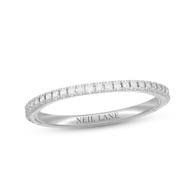 Previously Owned Neil Lane Diamond Wedding Band 1/5 ct tw Round-cut 14K ...