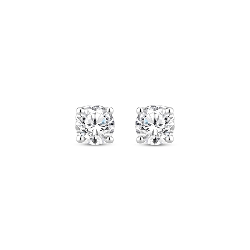 Previously Owned Diamond Stud Earrings 10K White Gold 1 ct tw | Kay Previously Owned Diamond Stud Earrings 10K White Gold 1 ct tw | Kay