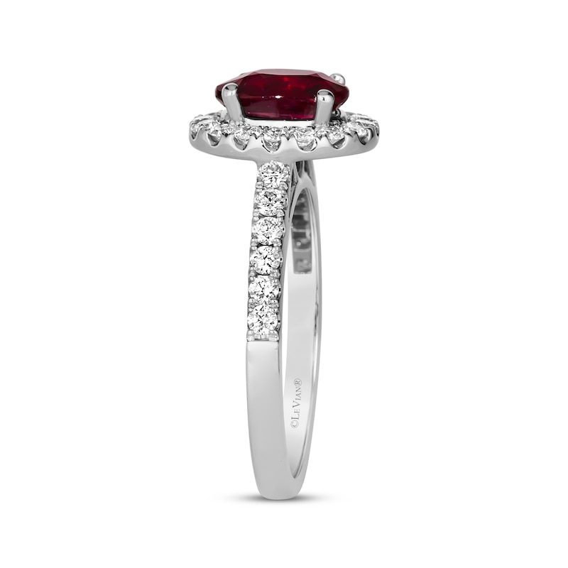 Le Vian Vault Ruby Ring 1/2 ct tw Diamonds 18K Vanilla Gold Size 7 | Kay