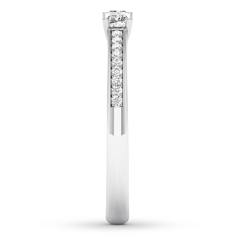 Memories Moments Magic 3 Stone Diamond Ring 3 8 Ct Tw Princess Round