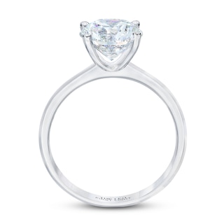 THE LEO First Light Diamond Solitaire Engagement Ring 2 ct tw Round-cut ...