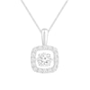 Unstoppable Love Necklace 1 ct tw 14K White Gold 19" | Kay